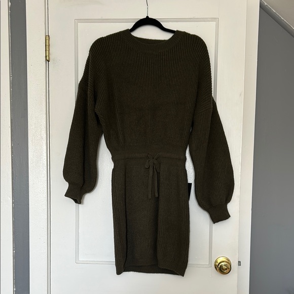 Lulus | Dresses | Lulus Olive Green Knit Dress | Poshmark